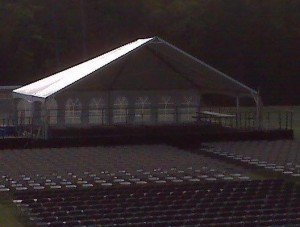 30x40 Bandshell - Tent and Party Rentals Company