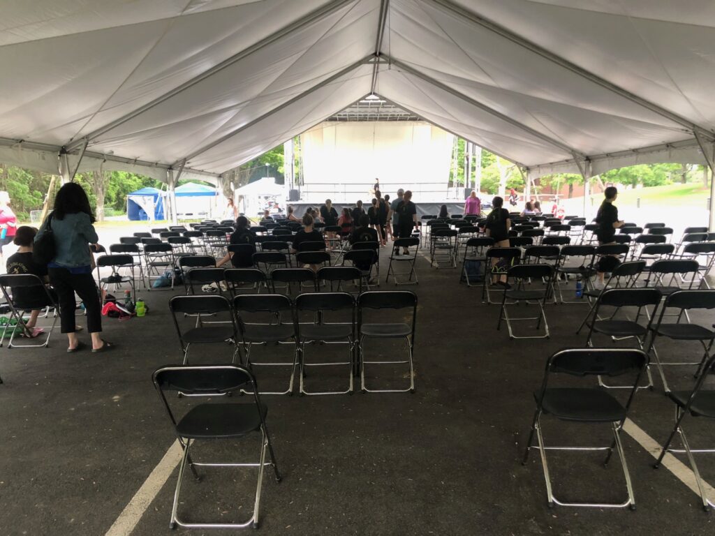 40' Wide Bandshell - Tent and Party Rentals Company